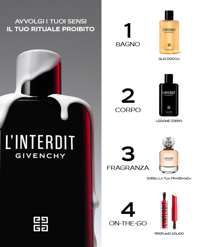 Nuova fragranza L'Interdit Absolu Eau de Parfum Intense | Givenchy Beauty
